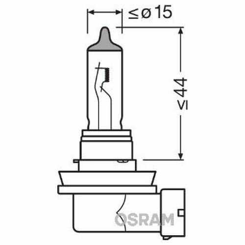 Лампа h11 55w 12v ultra life Osram 64211ULT01BF