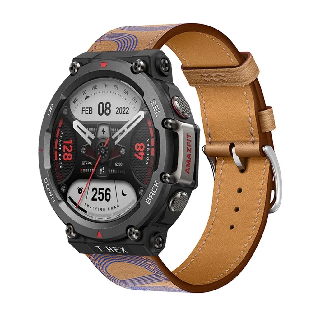 Кожаный ремешок для Amazfit T-Rex 2, Винтажный