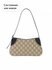 Сумка GUCCI GG Emblem Canvas, бежевый, черный