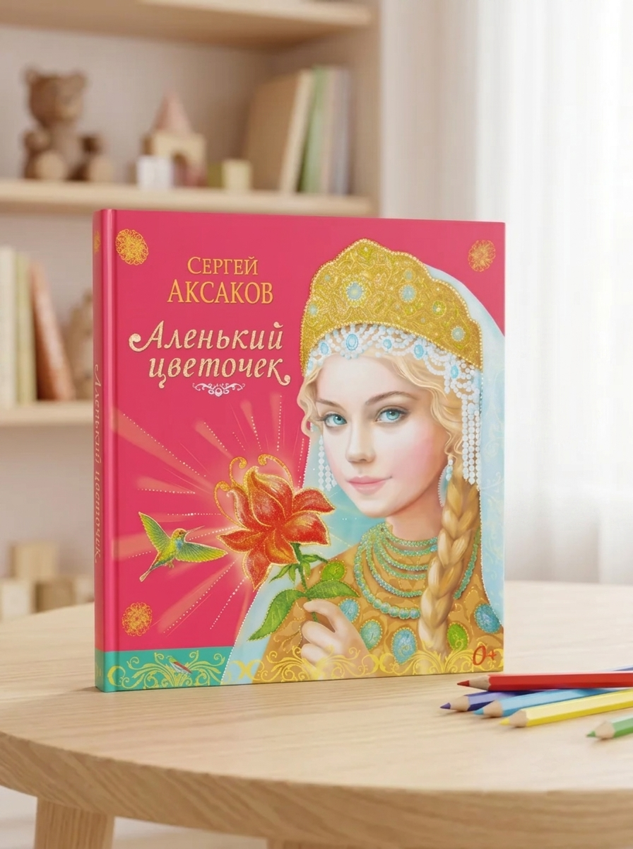 Аленький цветочек. Классическая художественная сказка С. Т. Аксакова о любви и красоте