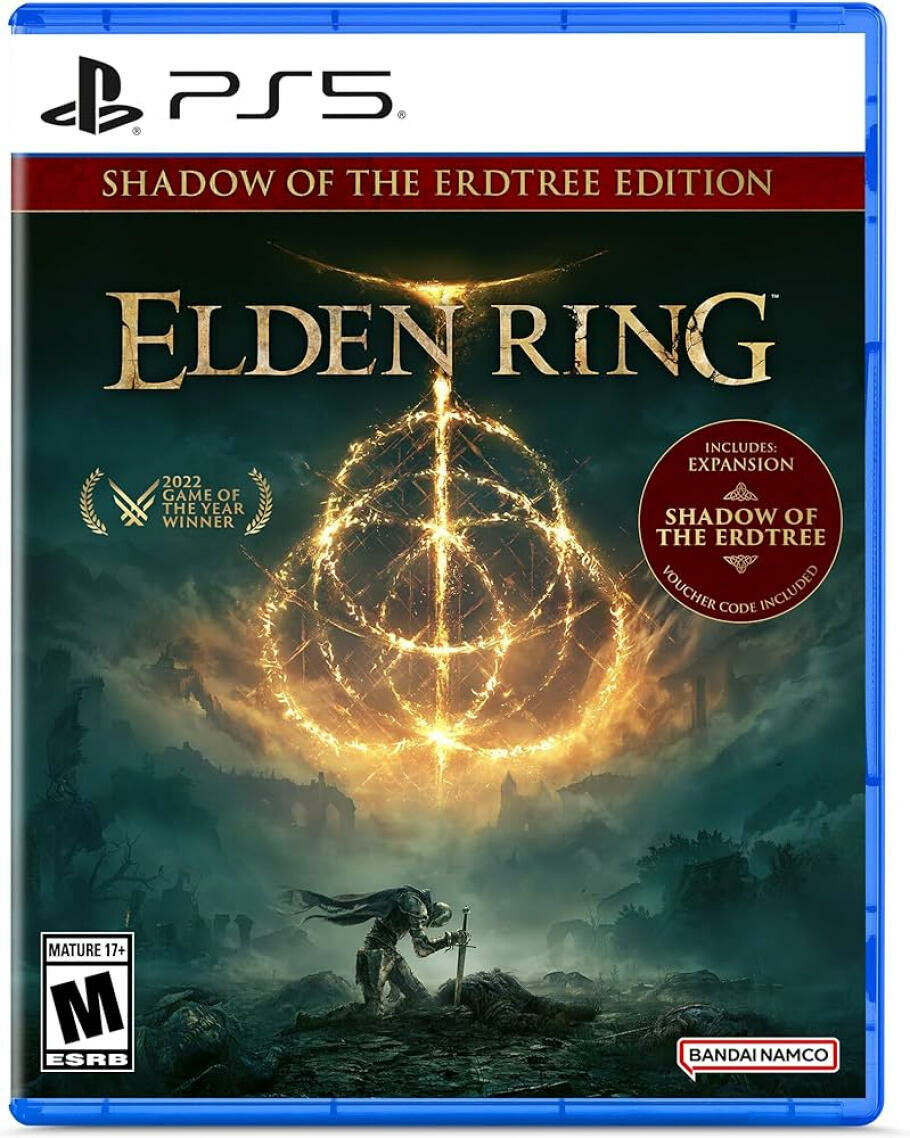 Игра Sony PlayStation 5 (PS5) - Elden Ring Shadow of the Erdtree Edition, 18+, 1-4 игрока (на диске)