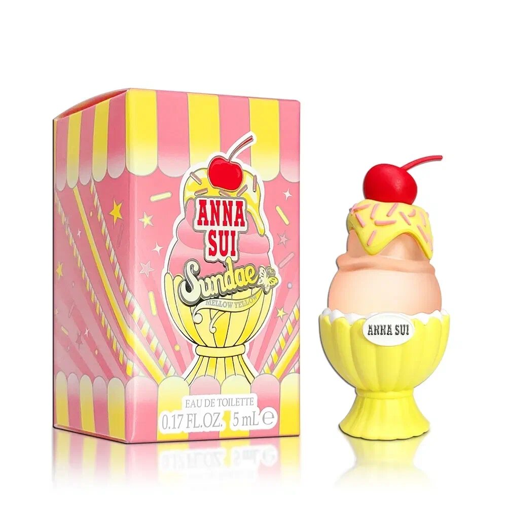 Миниатюра туалетной воды Anna Sui Sky Mellow Yellow, женская, спрей, 5 мл
