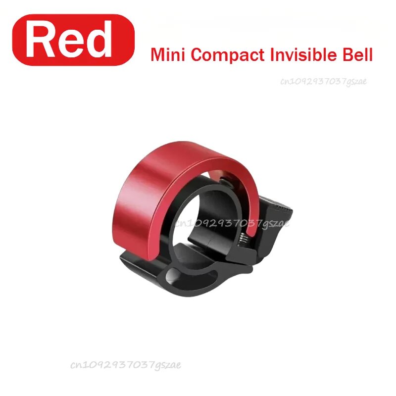 Велосипедный звонок MTB, гудок из сплава, регулируемый звук 1PCS-RED