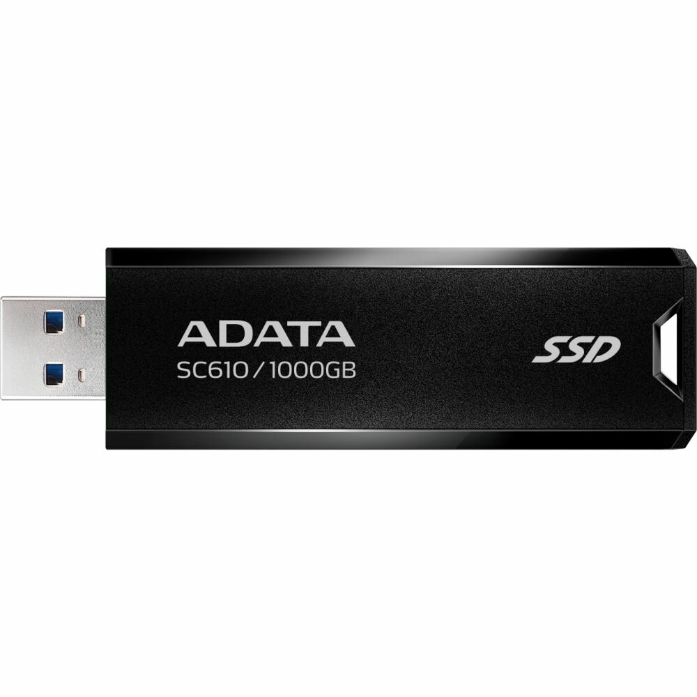 Внешний SSD ADATA SC610-1000G-CBK/RD 1 ТБ USB 3.2
