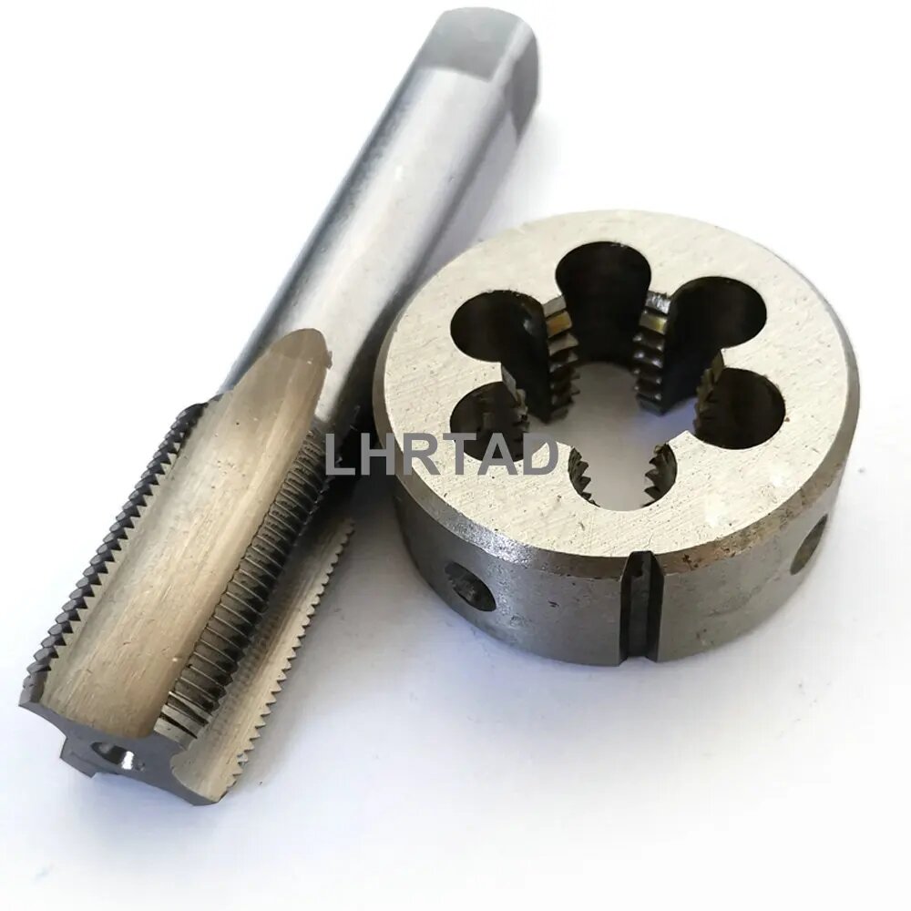 Набор метчиков и плашек LHRTAD для левой резьбы M25 M25x2 Left hand