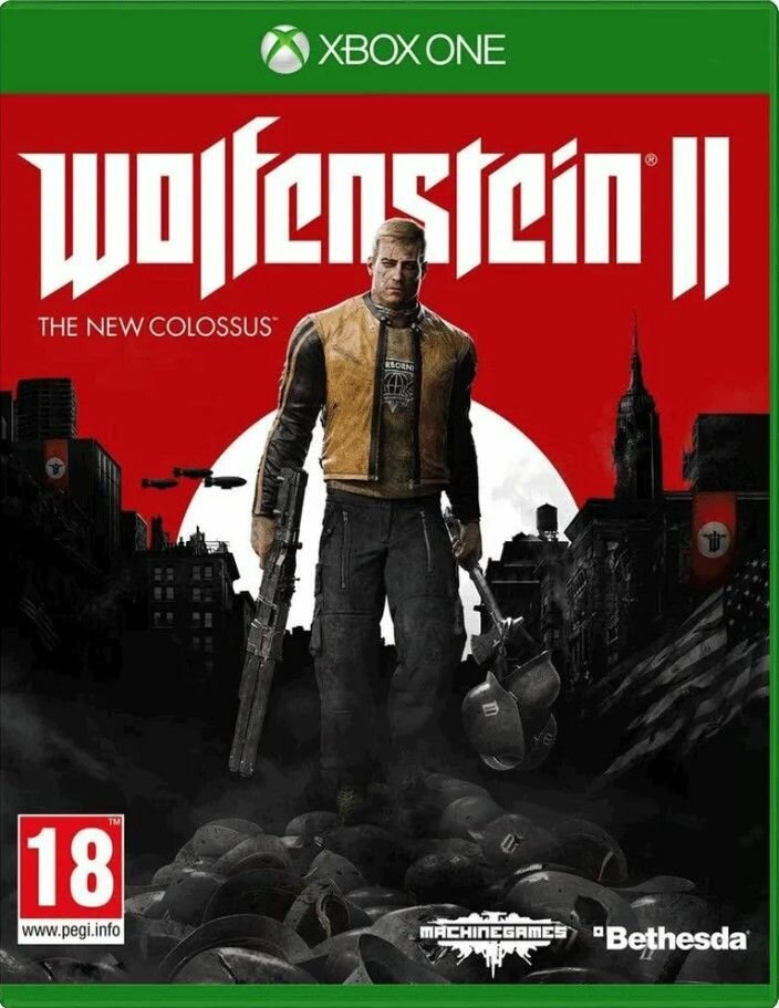 Игра Wolfenstein II (2): The New Colossus (Xbox One, Xbox Series, Английская версия)