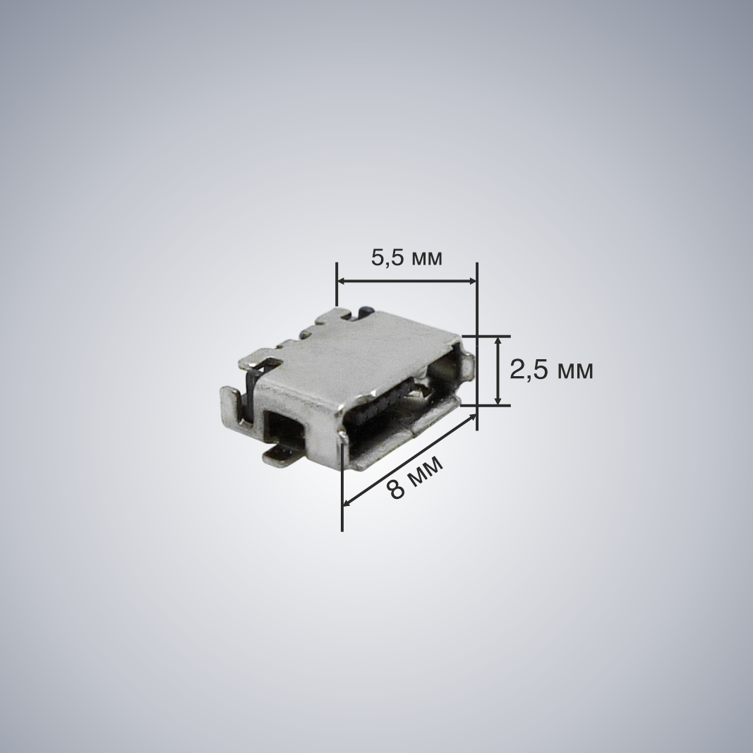 Разъем Micro USB №80 — фото 1