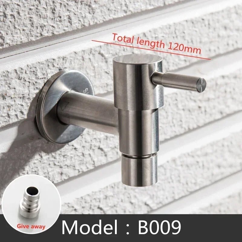 Настенный смеситель для сада из нержавеющей стали 304 Outdoor B009