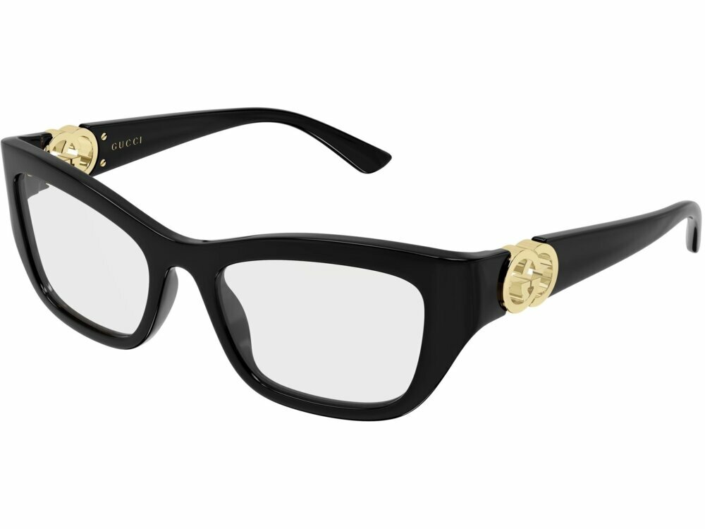 Оправа Gucci GG2125O 001, тип оправы ободковая, материал оправы пластик, пол женские, форма оправы бабочка