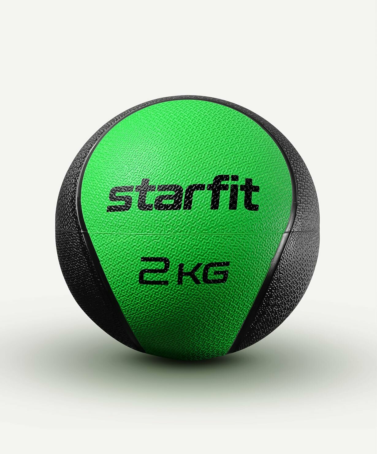 Медбол высокой плотности STARFIT GB-702 2 кг, зеленый