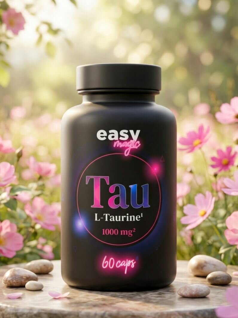 Аминокислота L-таурин (Amino acid L-taurine), 60 капсул