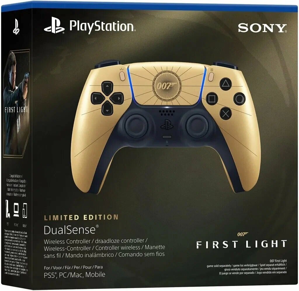 Беспроводной геймпад PS5 DualSense First Light Limited Edition — фото 1