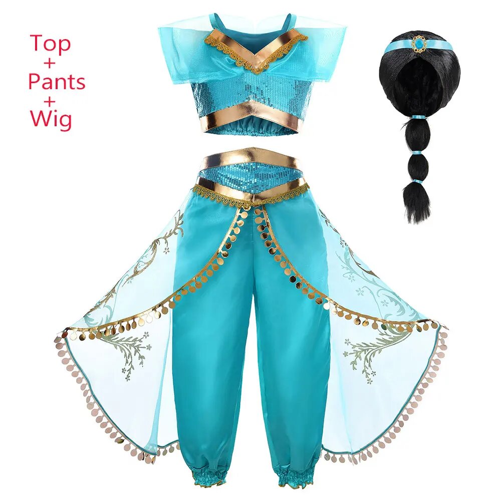 Костюм Жасмин для девочки, 5-6T (TAG 130), JASMINE 09