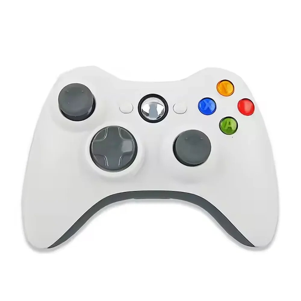 Беспроводной геймпад XMSJ для Xbox 360 и ПК Белый, White