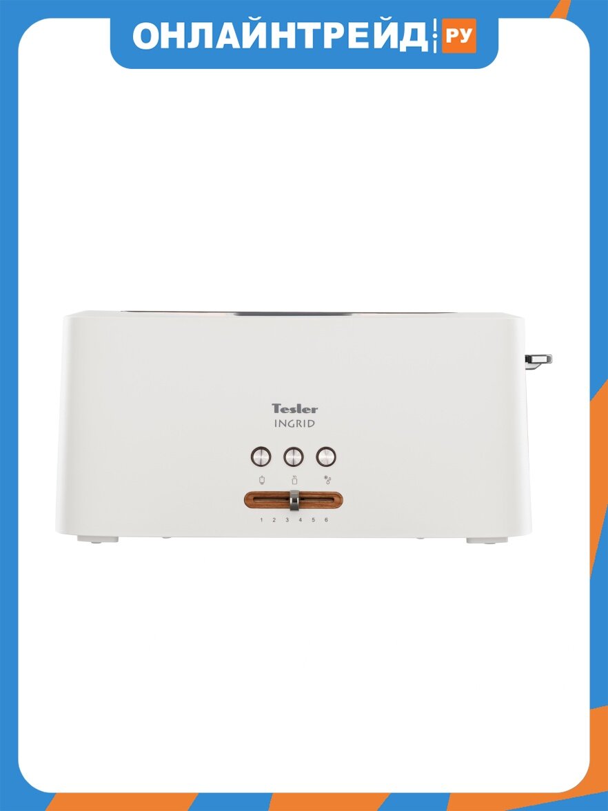 Тостер Tesler TT-140 WHITE