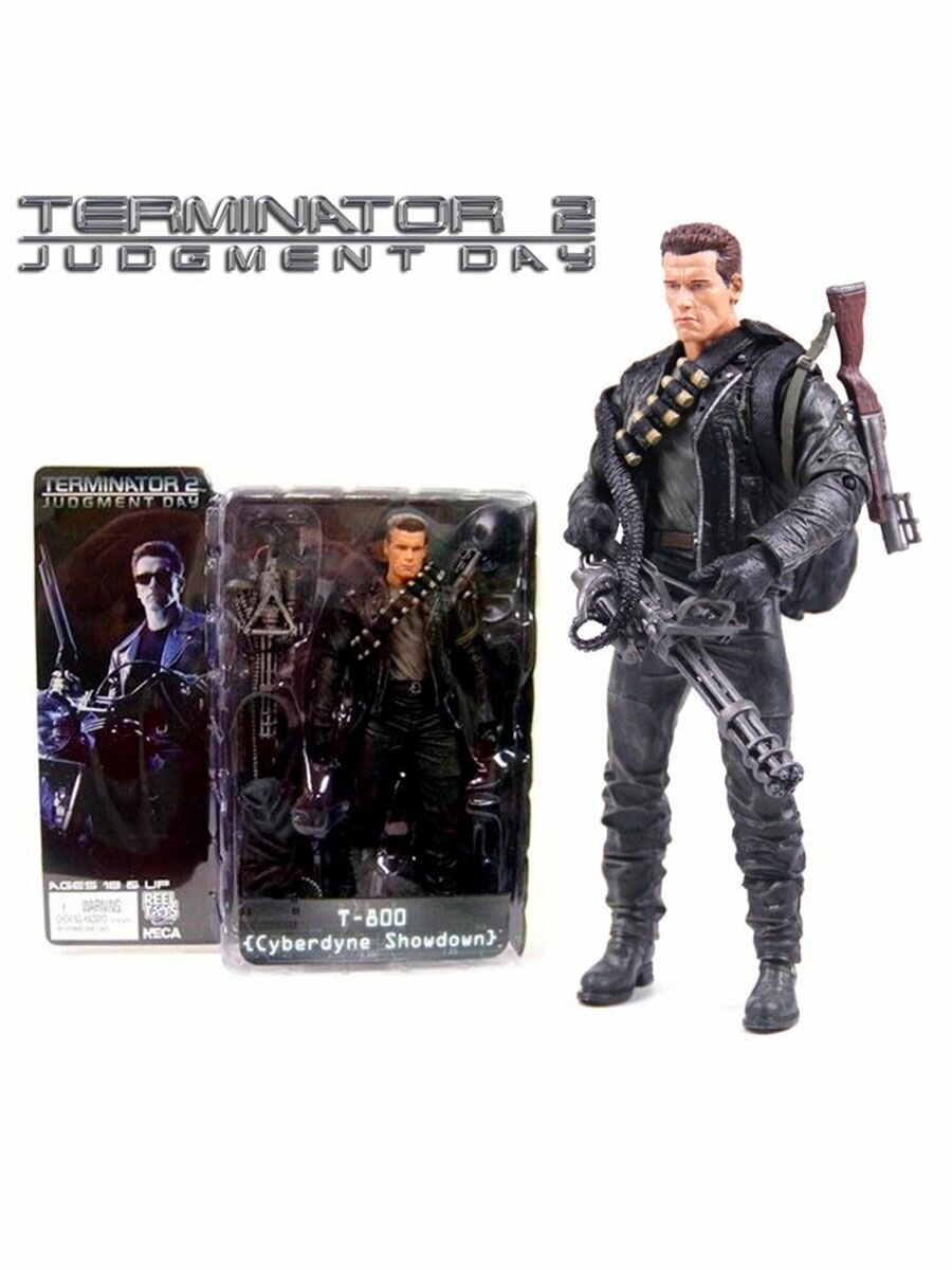 Фигурка Терминатор - T-800 №2, Cyberdyne Showdown, 18см