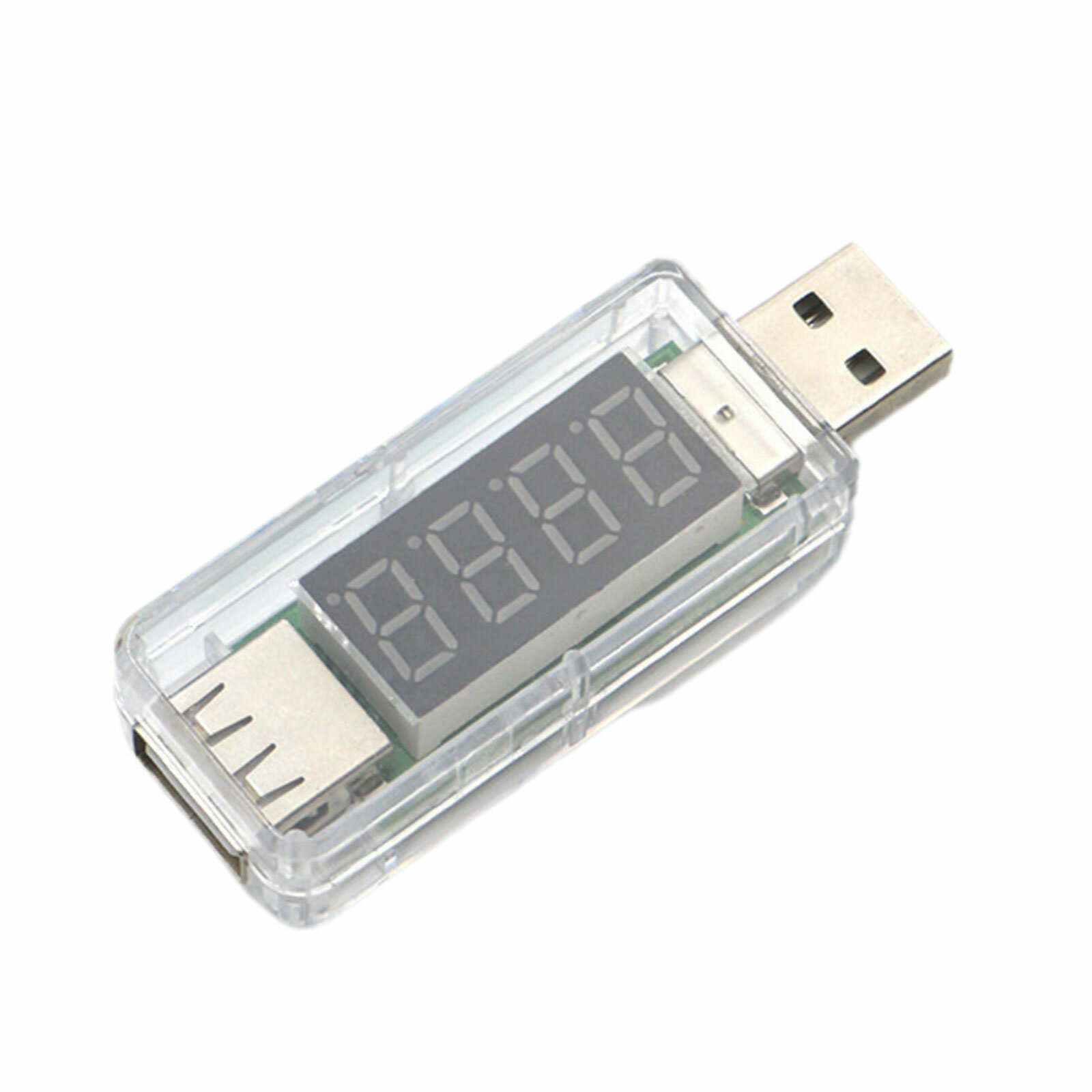 Портативный USB тестер мощности с цифровым дисплеем для