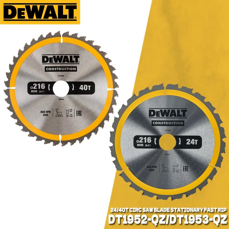 DeWalt Диск пильный; 24 зуб.