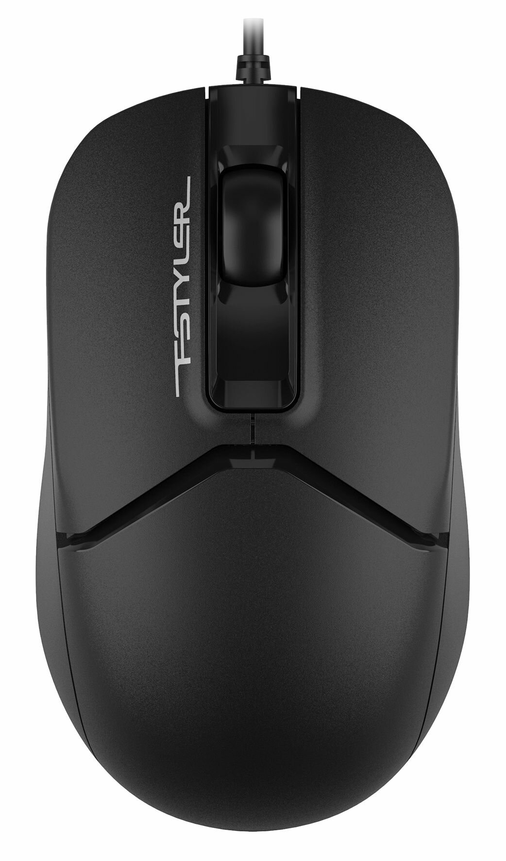 Мышь A4Tech Fstyler FM12S черный оптическая (1200dpi) silent USB (3but)