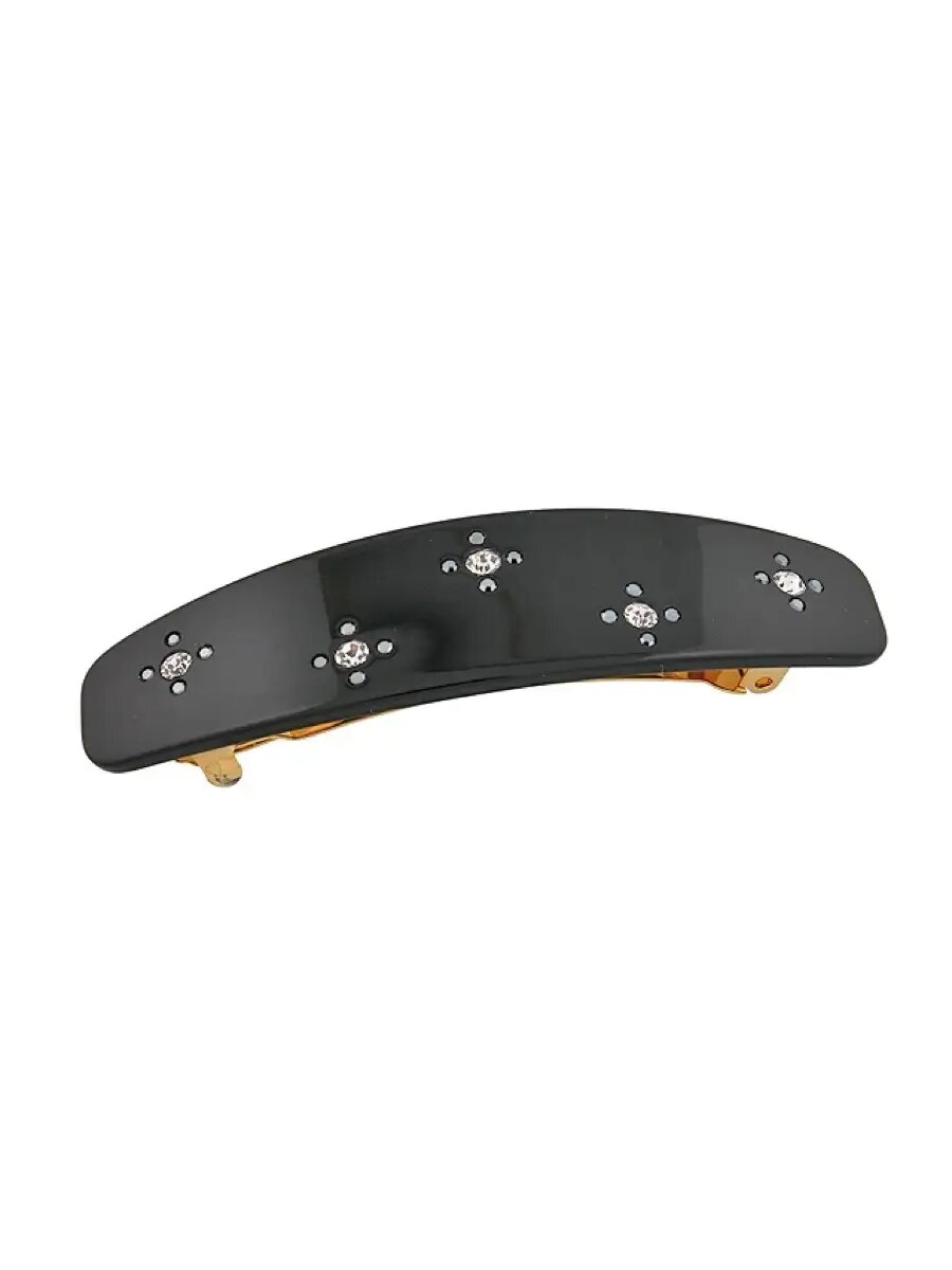 Заколка-автомат для волос Magie Accessoires, Франция, пластик, черный