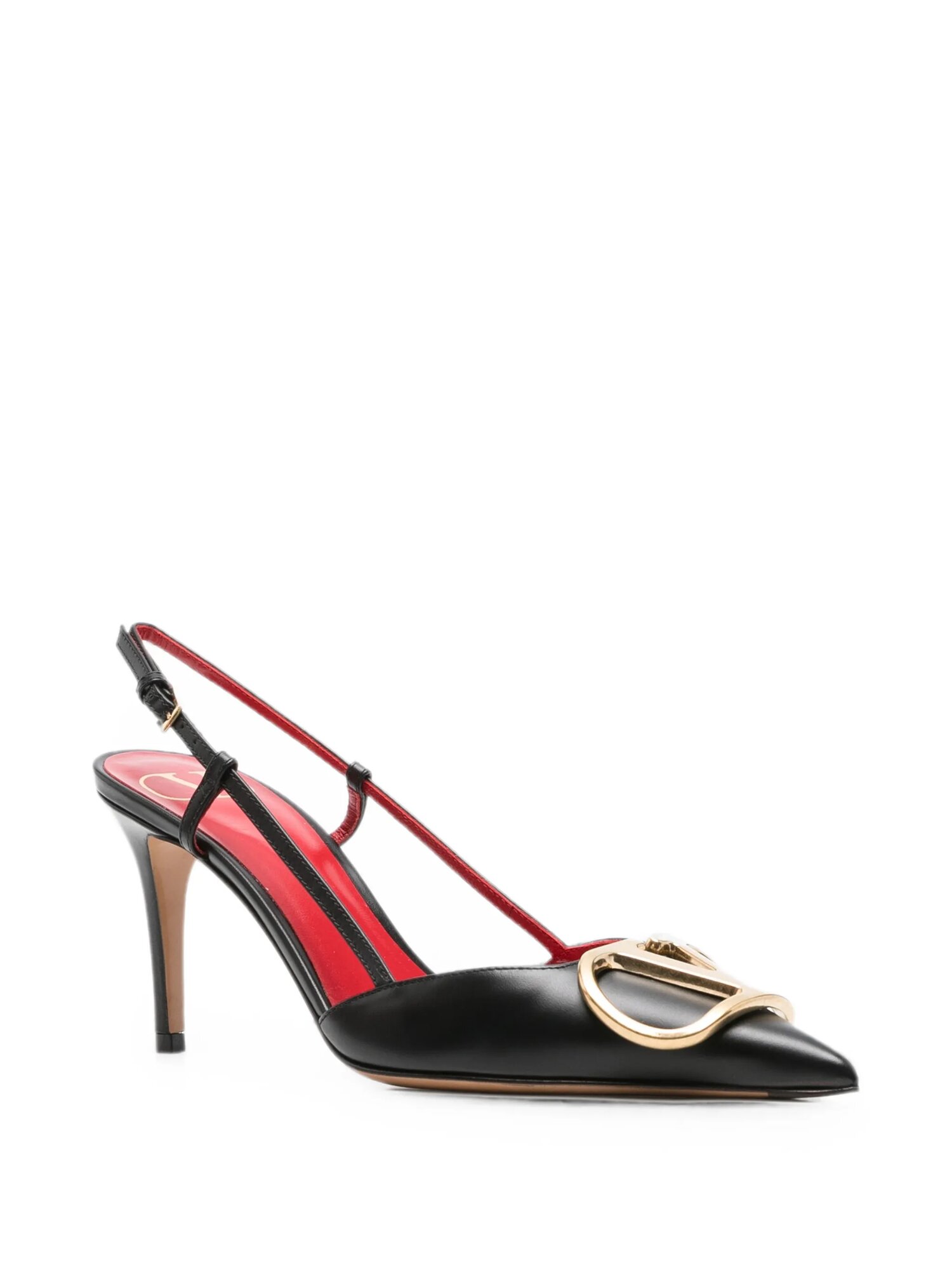 Мюли Valentino Logo-appliqué mules, размер 38 — фото 1