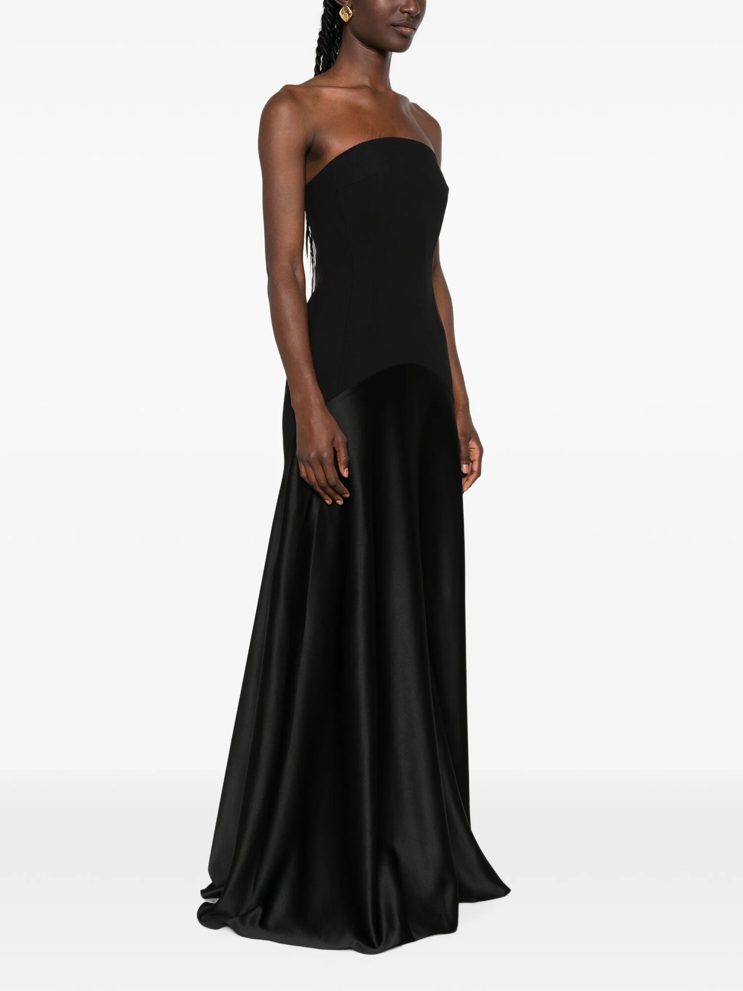 Платье SOLACE LONDON Mae strapless maxi dress, размер 12 — фото 1