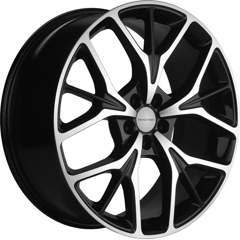 Литой колесный диск Khomen Wheels KHW2012 (Voyah FREE) 8x20/5x120 ET30 D66,1 Black-FP