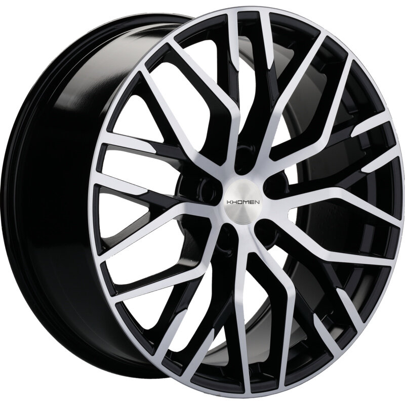 Литой колесный диск Khomen Wheels KHW2005 (Voyah FREE) 8,5x20/5x120 ET30 D66,1 Black-FP