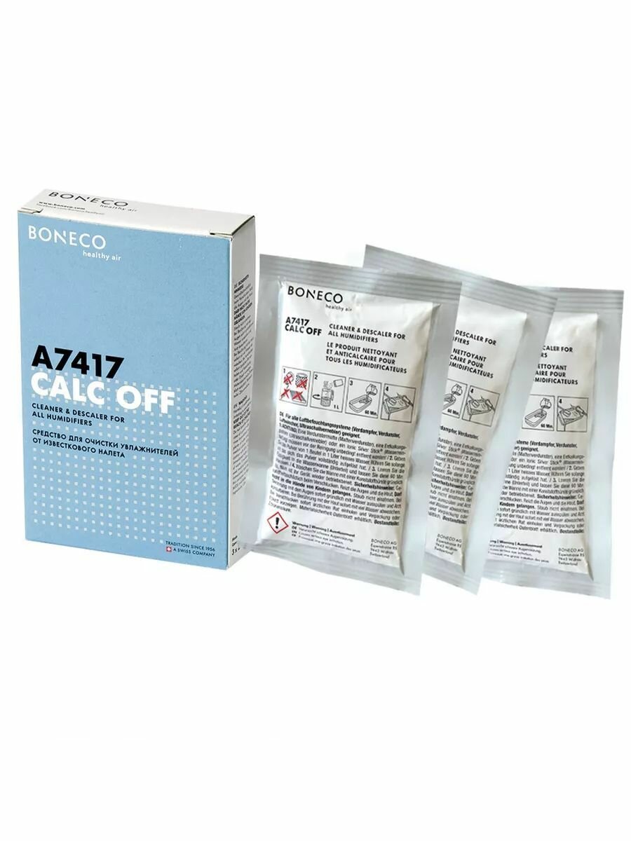 Очиститель накипи Boneco A7417 Calc Off, 3 шт