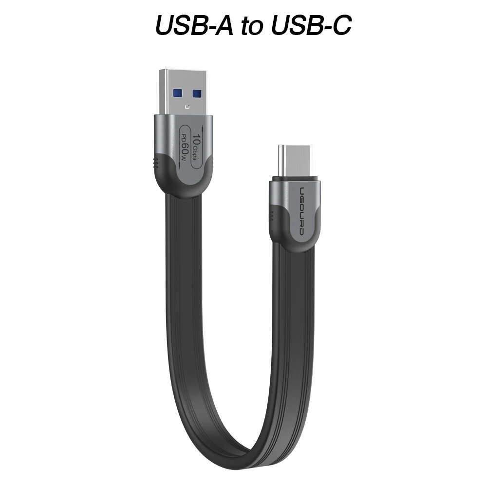 Кабель UGOURD USB3.2 10Gbps USB A - USB C для синхронизации и зарядки, USB3 Type 0.15m, U0043 A to C
