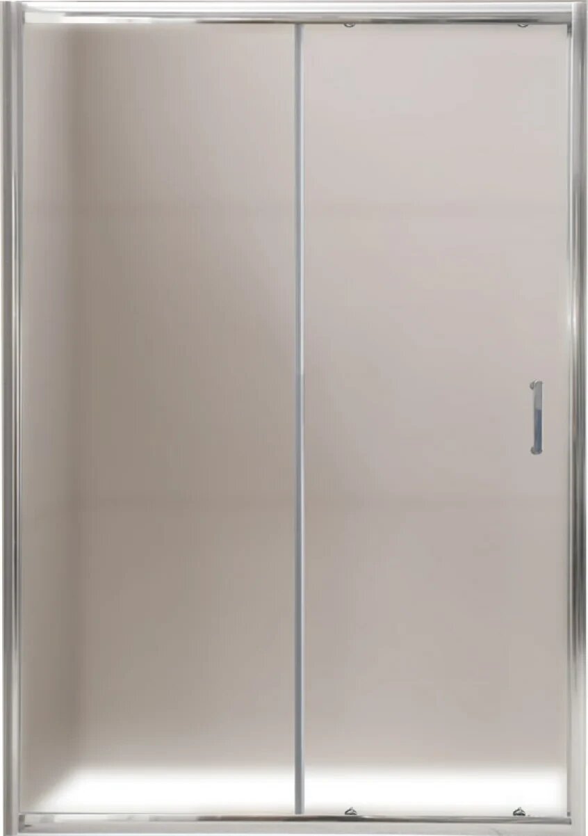 Душевая дверь в нишу BelBagno Uno -195 BF 1 120 P Cr стекло текстурное, артикул UNO-195-BF-1-120-P-Cr, страна Италия, профиль Алюминий, цвет профиля Хром, двери Раздвижная, монтаж На пол или на поддон