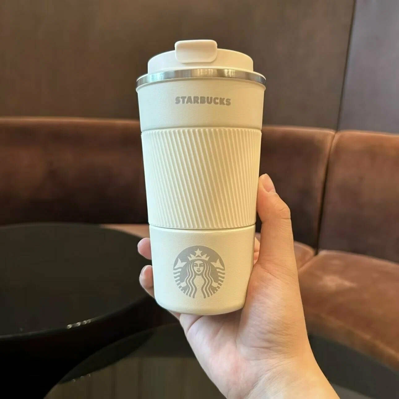 Кружка Starbucks, кружка из нержавеющей стали, кофейная кружка на ходу, 520мл