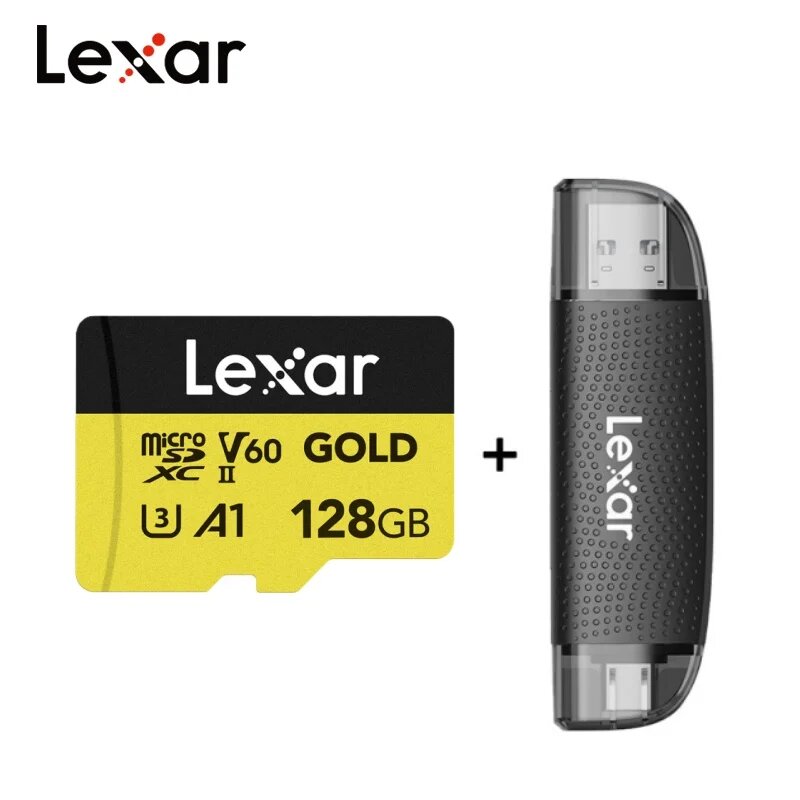 Lexar карта памяти Micro SD 128/256 ГБ 128GB-TF Card Reader