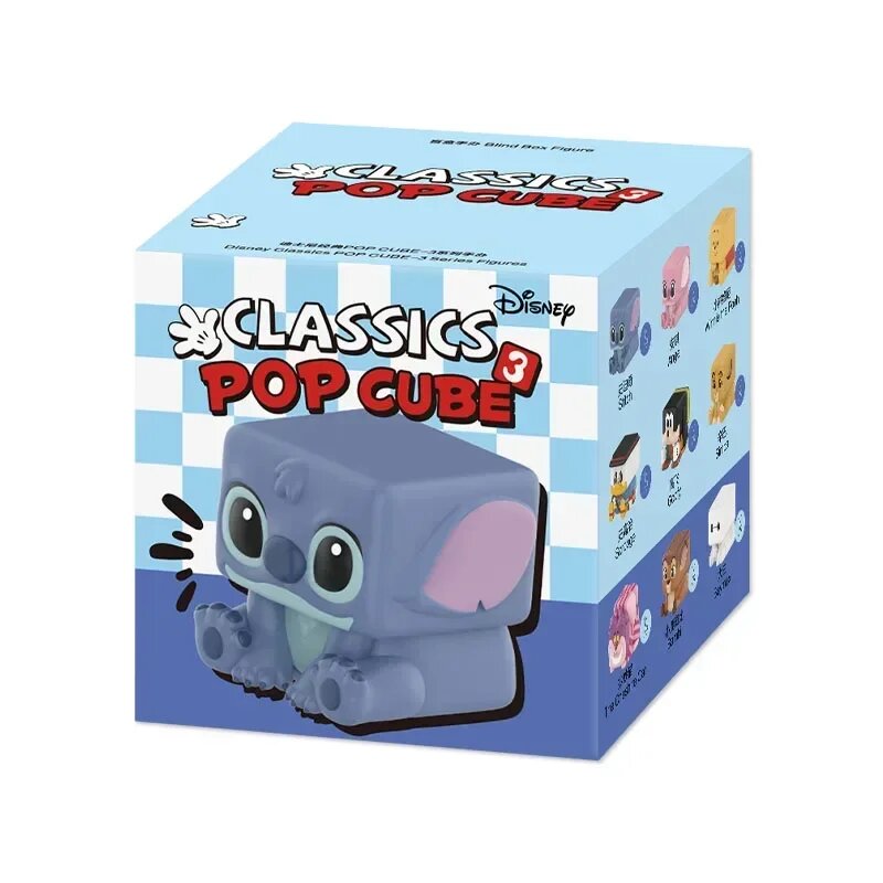 POP MART Disney Classics POP CUBE-3 фигурки-сюрпризы 1 Blind Box
