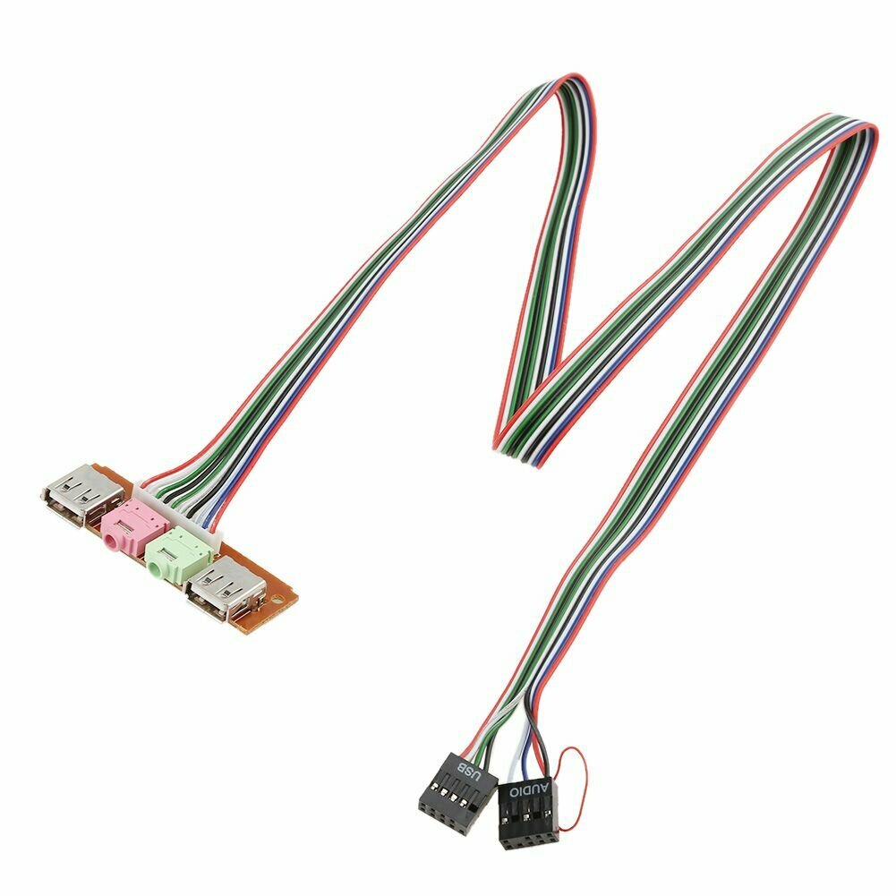Аудиопанель и 2 USB-порта для передней панели ПК