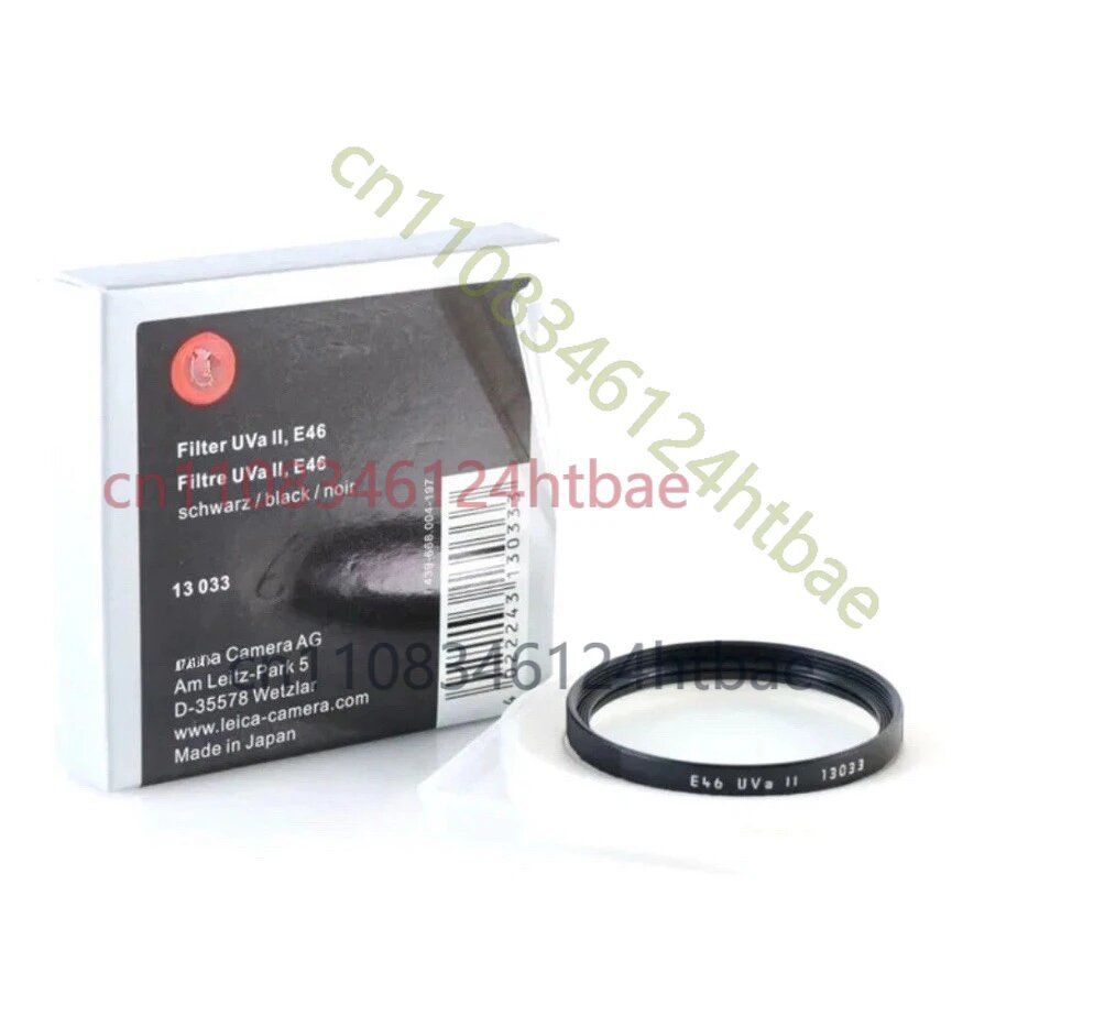 WYORESY UV фильтр Leica UV Filter II E46 / 46 мм черный