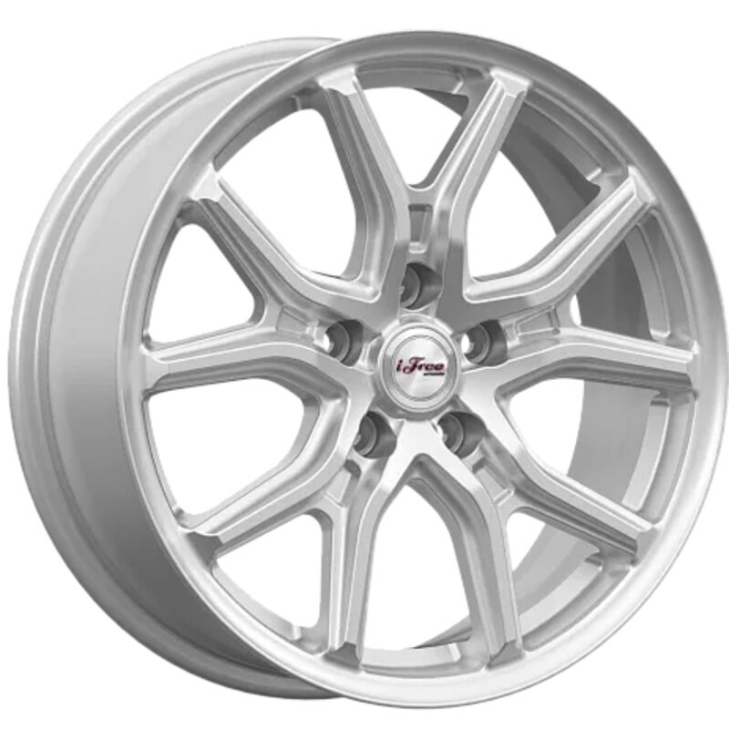 Литой колесный диск iFree Страйк (КС1080) 6,5x17/5x114,3 ET35 D67,1 Нео-классик
