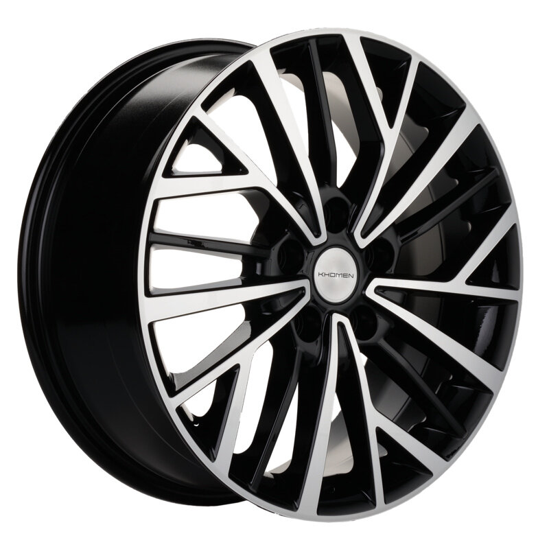 Литой колесный диск Khomen Wheels KHW1717 (Chery Tiggo 3/Tiggo 3 Pro) 7x17/5x108 ET45 D60,1 Black-FP