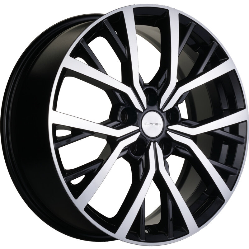 Литой колесный диск Khomen Wheels KHW1806 (Chery Tiggo 3/Tiggo 3 Pro) 7x18/5x108 ET45 D60,1 Black-FP