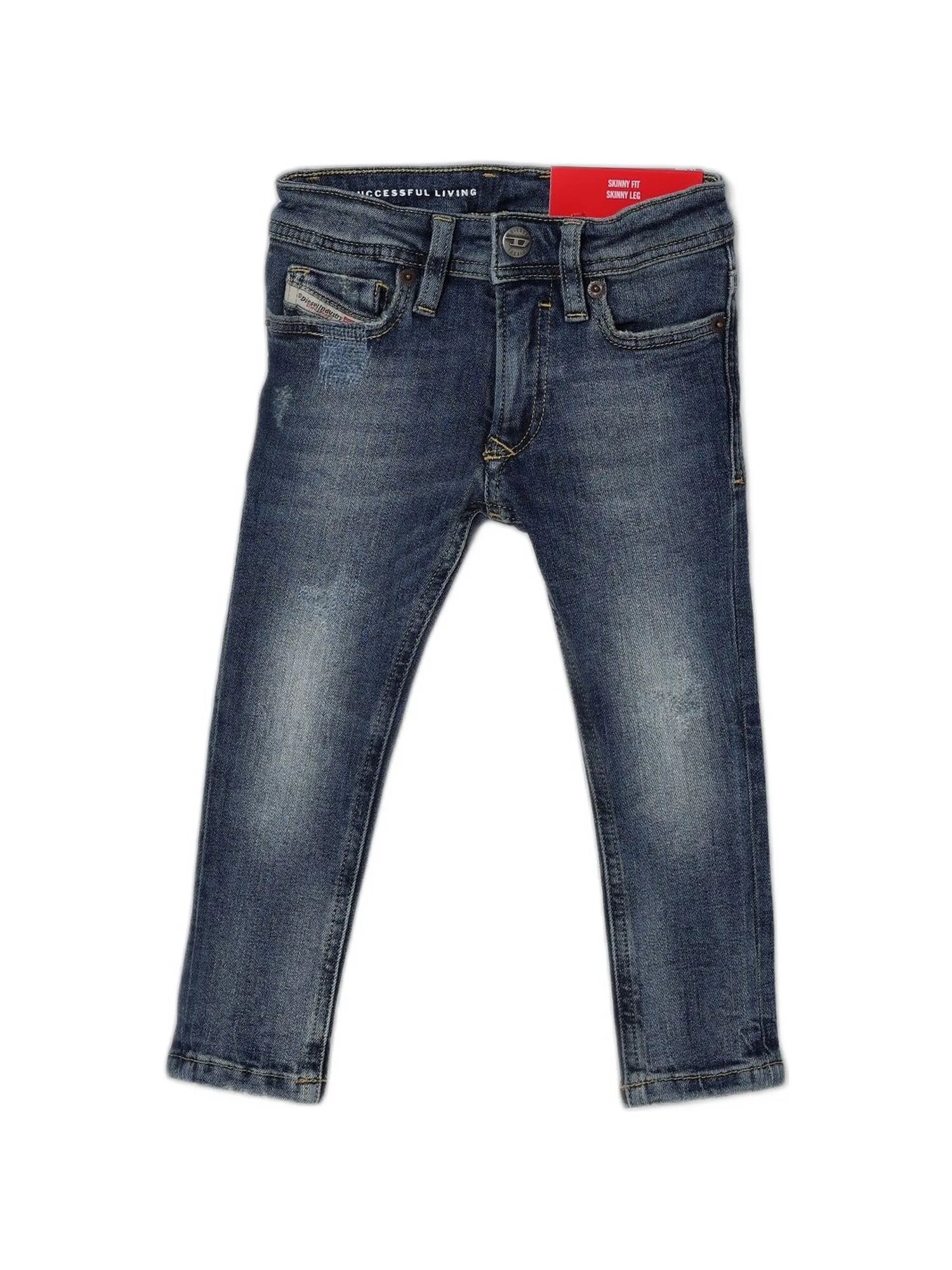 Джинсы Slim-fit faded jeans