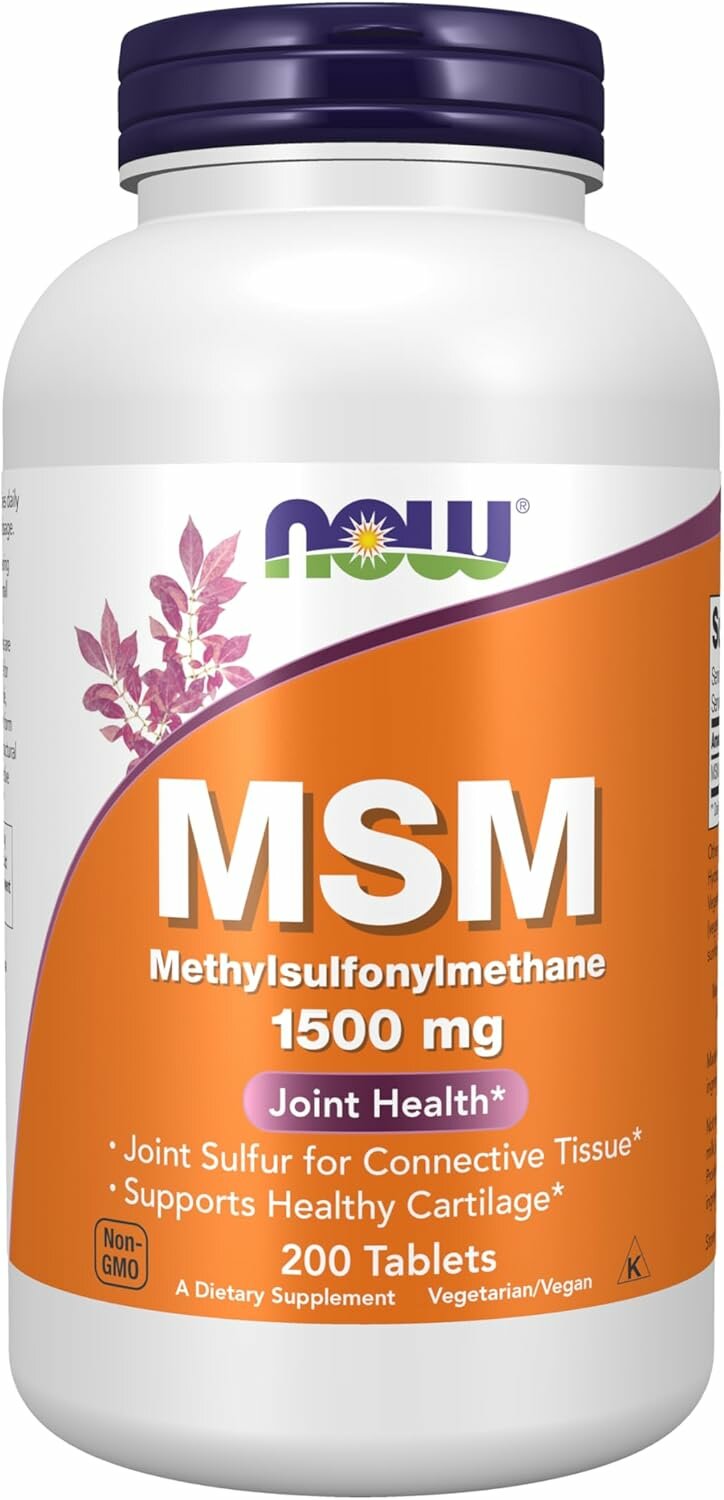 Now M.S.M 1500 мг 200 таблеток