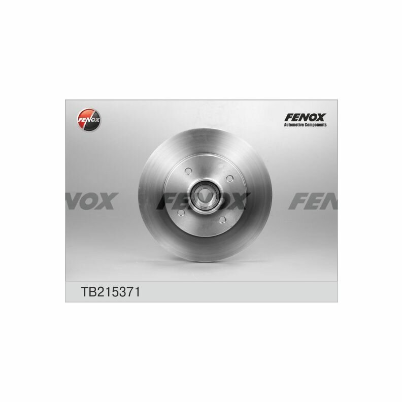 Диск тормозной FENOX TB215371 для а/м Peugeot 307, Citroen C4