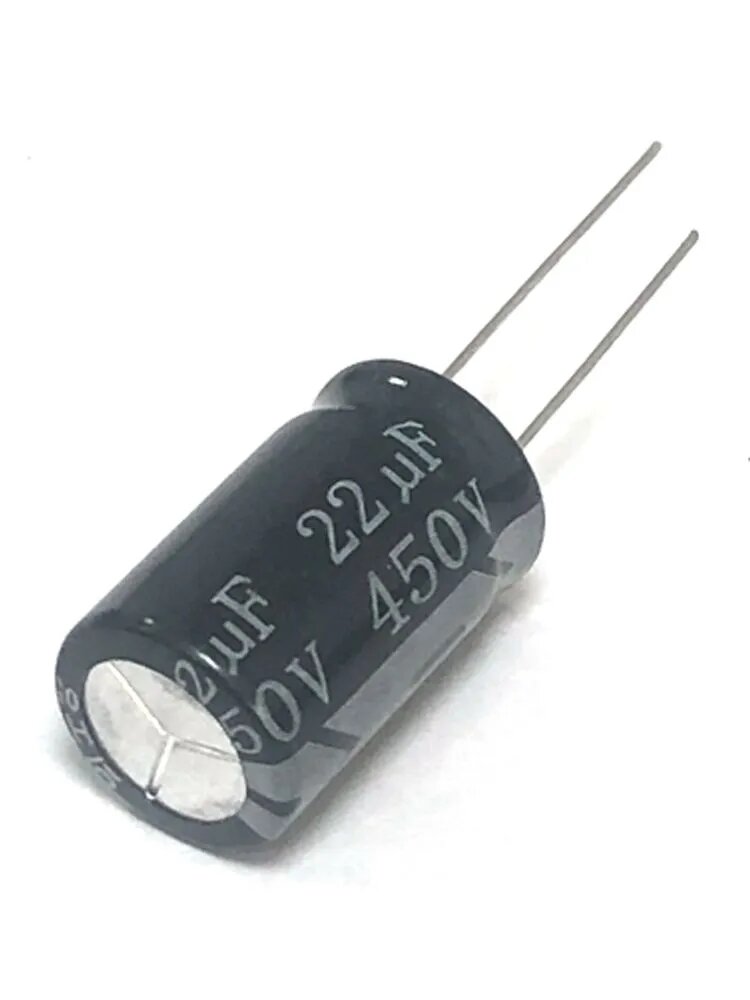 450v22uf Алюминиевый электролитический конденсатор 450В 22мкф 13X20 мм