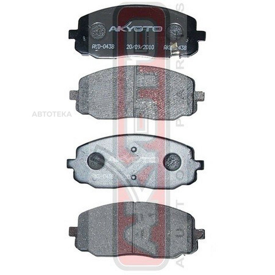 Колодки тормозные дисковые передние AKYOTO AKD0438