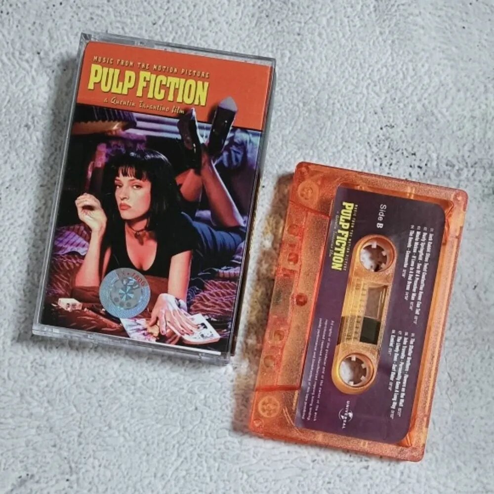 Криминальное чтиво - Pulp Fiction Саундтрек к фильму Кассета аудиокассета