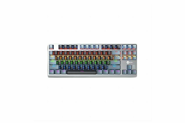 Клавиатура игровая проводная механическая унисекс Lenovo GK304, Classic Black-Brown Switch+MS120+Punk Mouse Pad