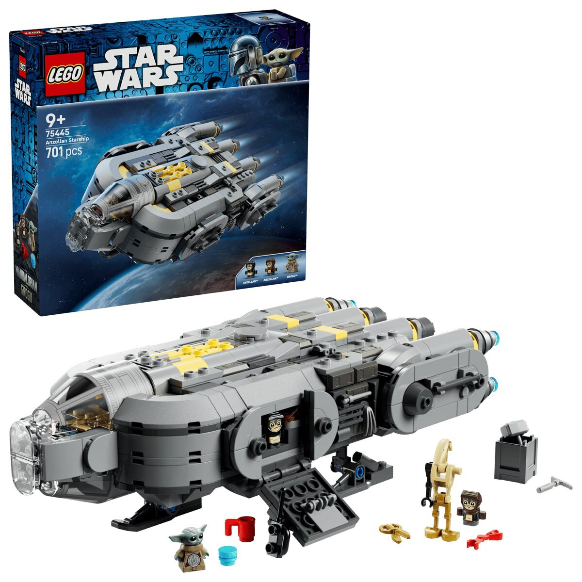 Конструктор LEGO Star Wars 75445 Звездолет Анзеллан