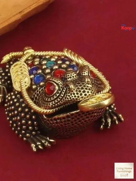 Эксклюзивный крупный амулет богатства, денежная жаба