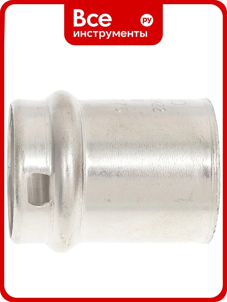 Зажимная втулка STOUT Sfp-0019-000017 20 для металлопластиковых труб, латунная гильза без резьбы