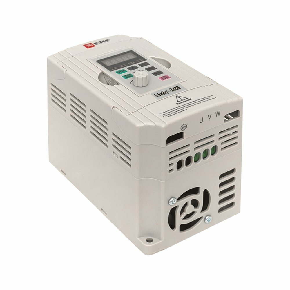 Преобразователь частоты EKF 1,5/2,2кВт 1х230В VECTOR-100 PROxima VT100-1R5-1B — фото 1